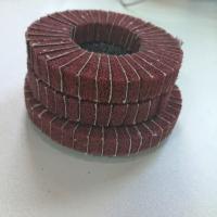 China Aluminium Non Woven Flap Disc Buffing Wheel Nylon Fiber 6 Inch For Grinding Metal for sale