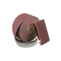 China Hand Sliced Twilled Belt Sander Sandpaper Aluminium Oxide Sanding Roll 1x30 for sale