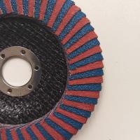China Full Curved Ceramic Abrasive 60 Grit Flap Disc For Polishing Stainless Steel ODM for sale