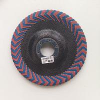 China Full Curved Ceramic Abrasive 60 Grit Flap Disc For Polishing Stainless Steel ODM for sale