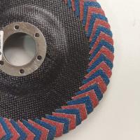 China Full Curved Ceramic Abrasive 60 Grit Flap Disc For Polishing Stainless Steel ODM for sale