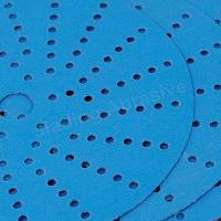 China 150mm Aluminum Oxide Abrasive Sanding Disc Hook And Loop Sandpaper for sale