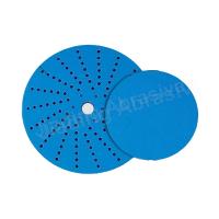 China 150mm Aluminum Oxide Abrasive Sanding Disc Hook And Loop Sandpaper for sale