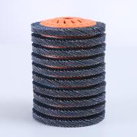 China Blue Zirconia Aluminium Abrasive Flap Disc 36 Grit For Angle Ginder Wood Polishing for sale
