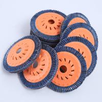 China Blue Zirconia Aluminium Abrasive Flap Disc 36 Grit For Angle Ginder Wood Polishing for sale