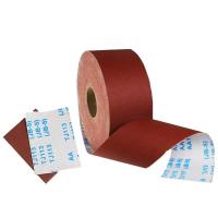China Red Aluminum Oxide Abrasive Cloth Backed Sandpaper Roll 150mm 2000 Grit for sale