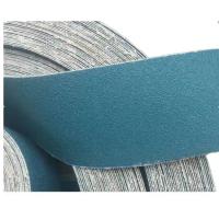 China Custom Aluminium Zirconia Abrasive Sanding Belt For Polishing 24-120 Grit for sale