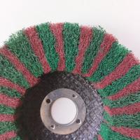 China Nylon Non Woven Flap Disc Sourcing Pad 100mm 115mm 125mm 150mm for sale