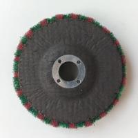 China Nylon Non Woven Flap Disc Sourcing Pad 100mm 115mm 125mm 150mm for sale