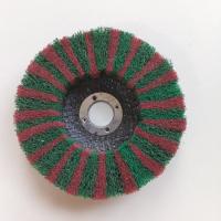 China Nylon Non Woven Flap Disc Sourcing Pad 100mm 115mm 125mm 150mm for sale