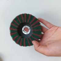 China Nylon Non Woven Flap Disc Sourcing Pad 100mm 115mm 125mm 150mm for sale