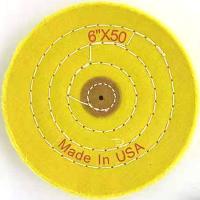 China OBM Cotton Buffing Wheels 100mm 4 Inch Dry And Wet Sanding For Angle Grinder for sale