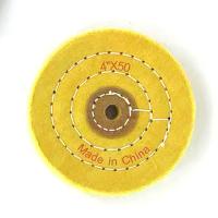 China 6 Inch Heavy Duty Cotton Buffing Wheels 50 Ply & 80 Ply for Industrial Polishing for sale
