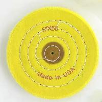 China 6 Inch Heavy Duty Cotton Buffing Wheels 50 Ply & 80 Ply for Industrial Polishing for sale