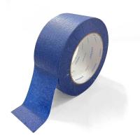 China Waterproof Blue Crepe Paper Masking Tape For Automotive 60mm*50m for sale