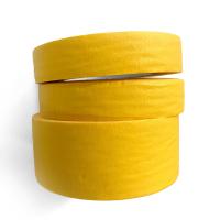 China Customized 55mm Yellow Crepe Masking Tape For car Automotive Paint for sale