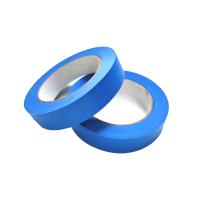 China High Temp UV Resistant Blue Paper Crepe Masking Tape For Car Paint 12mm X 30m for sale