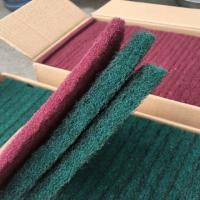 China Custom Industrial Carborundum Abrasive hand Pad Nylon 6x9 For Removing Rust for sale