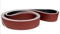 China 220 grit Dry Wet Aluminum Oxide Abrasive Sanding Belt 2100x50mm For Wood for sale