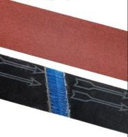 China 220 grit Dry Wet Aluminum Oxide Abrasive Sanding Belt 2100x50mm For Wood for sale