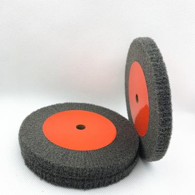 China Nonwoven 80 Grit Grinding Wheel Flap Discs For Bench Grinder６Inch 4 Inch for sale