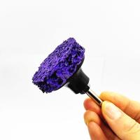 China ２Inch Roloc Quick Change Discs Rust Remover Purple Paint Strip Wheel 50mm for sale