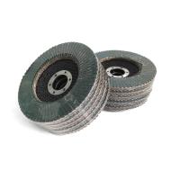 China 4.5 Inch Zirconia Abrasive Flap Disc Sanding Wheel For Marble Stainless Steel Drill for sale