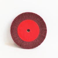 China 150mm Non Woven Bench Grinder Abrasive Wheel Flap Disc 320 Grit for sale