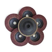 China 230mm 7inch Flappy Grinding Disk Grit 40#~120#  For Polishing Wood Floor for sale