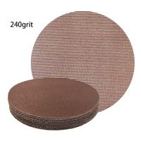 China 125mm Aluminium Oxide Mesh Sandpaper Abrasive Sanding Disc with Hook and Loop Backing for sale
