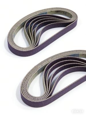China ODM 3M Triangular Abrasive Sanding Belt For Grinding Polishing 75 X 533 for sale