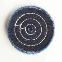 China Blue Denim Jean Cotton Buffing Wheel 4
