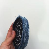 China Blue Denim Jean Cotton Buffing Wheel 4