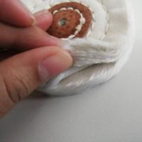 China Cloth-based 4inch*50layer Cotton Buffing Wheel for Polishing Jewelry and Mirror Finishes for sale