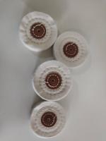 China White Cotton Buffing Wheel 3inch*40layer for Jewelry Polishing with 4mm Holes for sale