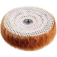 China 100mm Fine Grit Wool Buffing Wheel for Mirror Finish Polishing of Stainless Steel for sale