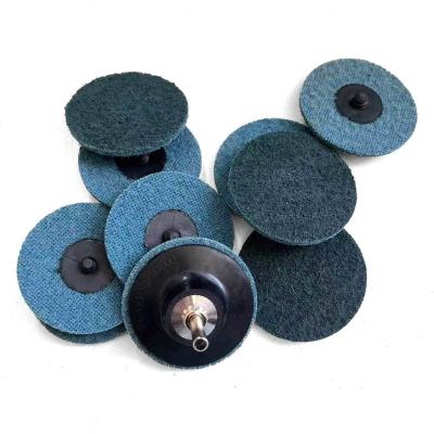 China Silicon Carbide 2 Inch Roloc Disc Non Woven Surface Sanding Deburring for sale