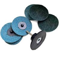 China Silicon Carbide 2 Inch Roloc Disc Non Woven Surface Sanding Deburring for sale