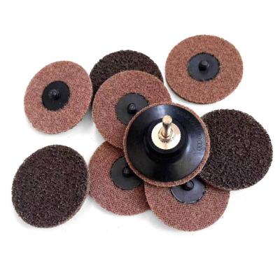 China Nonwoven Coarse SiC Abrasive TR Roloc Surface Conditioning Disc 3