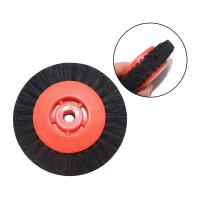 China OEM Natural Bristle Hair Brush Polishing 80mm 4C Size For Dry Brushing for sale