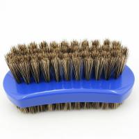 China Premium Soft Boar Bristle Polishing Round Brush 78mm For Intricate Cleaning for sale