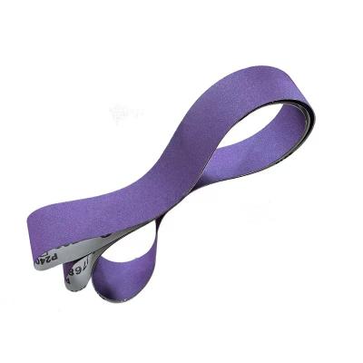China 3M J268 Ceramic Flexible Abrasive Sanding Belt Tearproof For Grinding Polishing for sale
