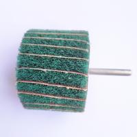 China Green Shaft Grinding Flap Wheel Discs 20mm 25mm 30mm 40mm 50mm 60mm 80mm 100mm for sale