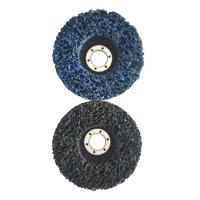 China Black Silicon Carbide 4 Inch Flapper Wheel Disc Stripping Wheel 240 grit for sale