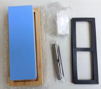 China White Corundum Knife Sharpening Honing Stone Double Sided Whetstone 180mm for sale