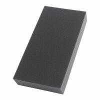 China Black Silicon Carbide Sandpaper Orbital Sander Sponge Pad Abrasive Sponge Block 100mm for sale