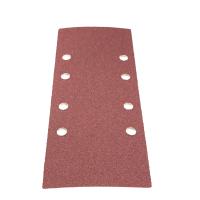 China C weight Automotive Sanding Discs 8 Hole Aluminum Oxide Rectanglar ODM for sale