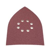 China 40 Grit AlO Wet Dry Abrasive Sanding Disc Sheets Set With 8 Hole for sale