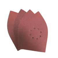 China 40 Grit AlO Wet Dry Abrasive Sanding Disc Sheets Set With 8 Hole for sale