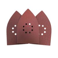 China 40 Grit AlO Wet Dry Abrasive Sanding Disc Sheets Set With 8 Hole for sale